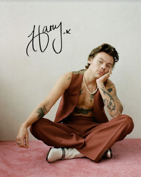 Harry Styles Car Photoshoot