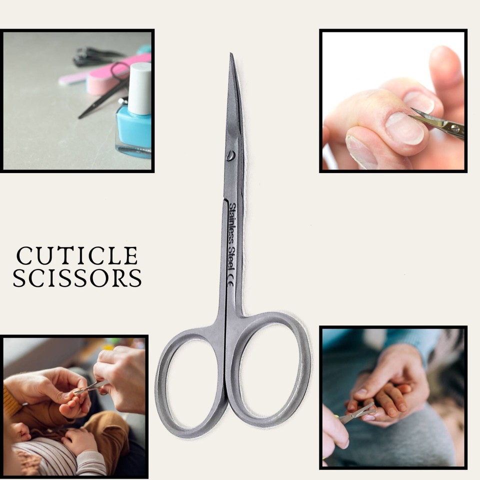 Toe Nail Scissors | Extra Sharp Nail Scissors | Manicure Pedicure Men ...