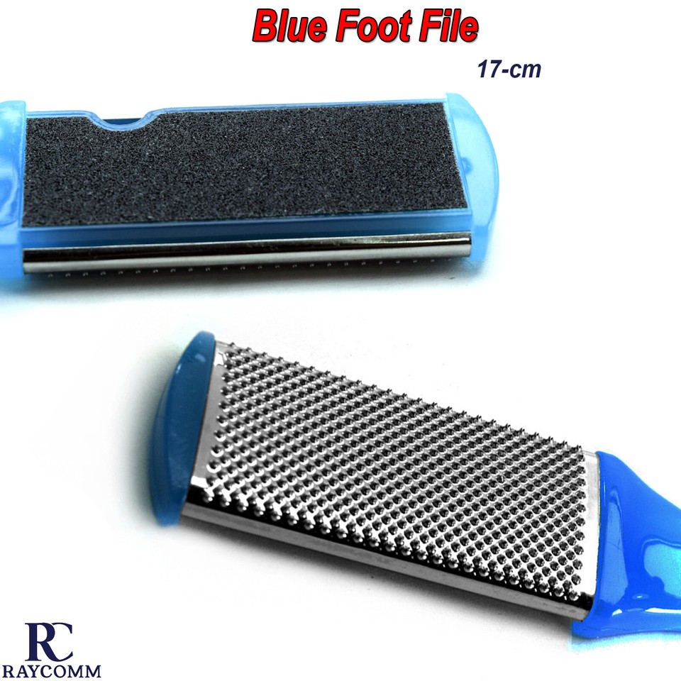 Foot File Feet Rasp Callus Remover Pedicure Hard Dead Skin Double Sided ...