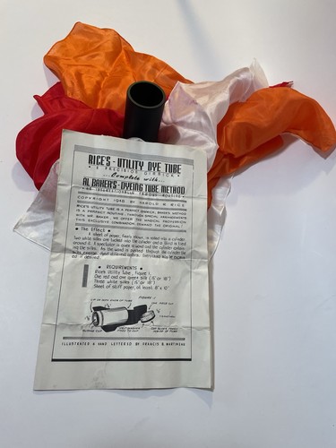 Vintage Rice’s Utility Dye Tube Magic Trick | eBay