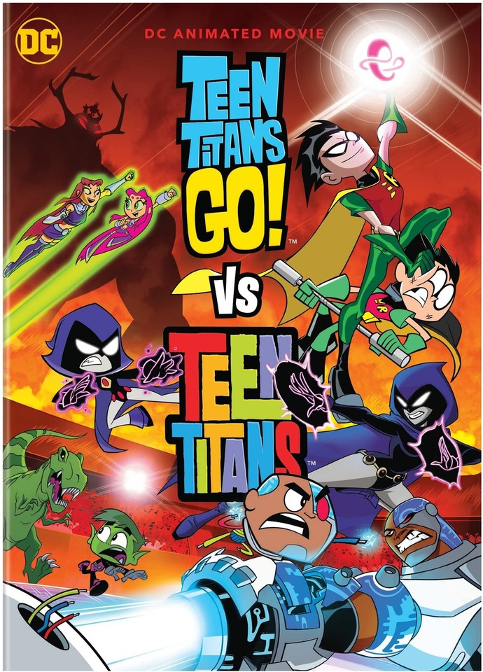 Teen Titans Go! Vs. Teen Titans (DVD) Greg Cipes Scott Menville Khary ...