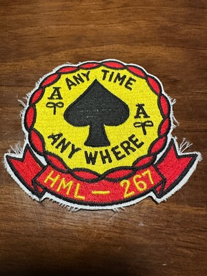 Vintage USMC HML-267 Squadron Patch | eBay