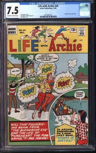 Archie Pub. Life with Archie #44 12/65 CGC 7.5 Off-White Pages | eBay