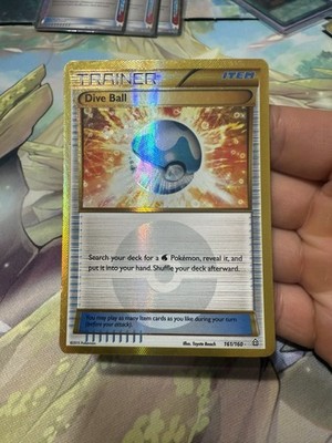 Pokémon TCG Dive Ball 161/160 Trainer Secret Rare Holo HP | eBay