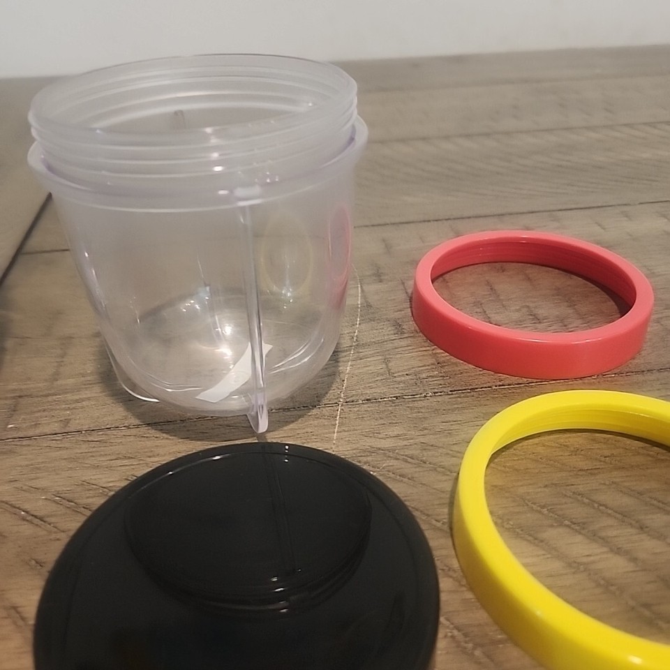 Original Magic Bullet Blender Replacement Parts 2 Cups, Shaker Lids ...