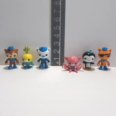 Octonaut Figures Prof Inkling Peso Turnip Kwasii Capt Barnacle Dr ...