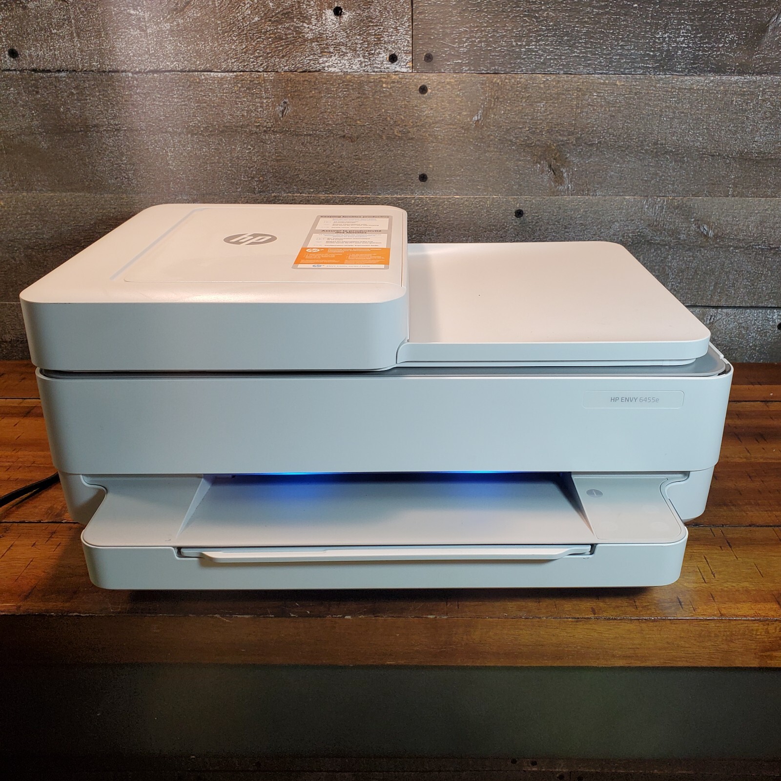 HP - ENVY 6455e Wireless All-In-One Inkjet Printer New Ink Installed ...