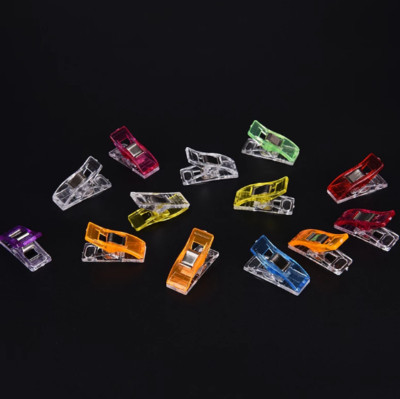 10pcs Household Supplies Tools Hemming Clip Axe Clip White Red Plastic ...