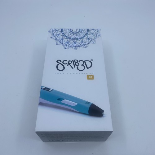 SCRIB3D P1 3D Printing Pen & 3 Color PLA Filament W/Project Guide LCD Screen NEW | eBay