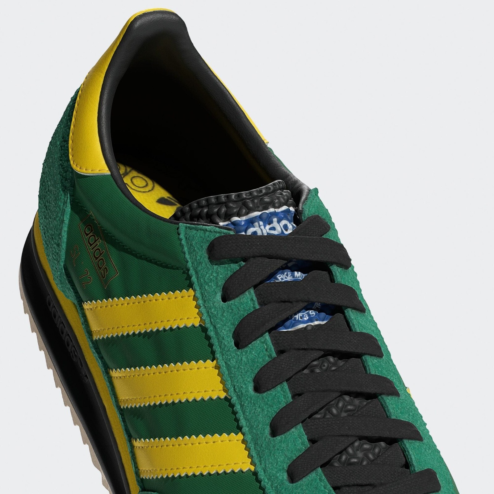 adidas Originals SL 72 RS Green Yellow IG2133 Men's Size | eBay