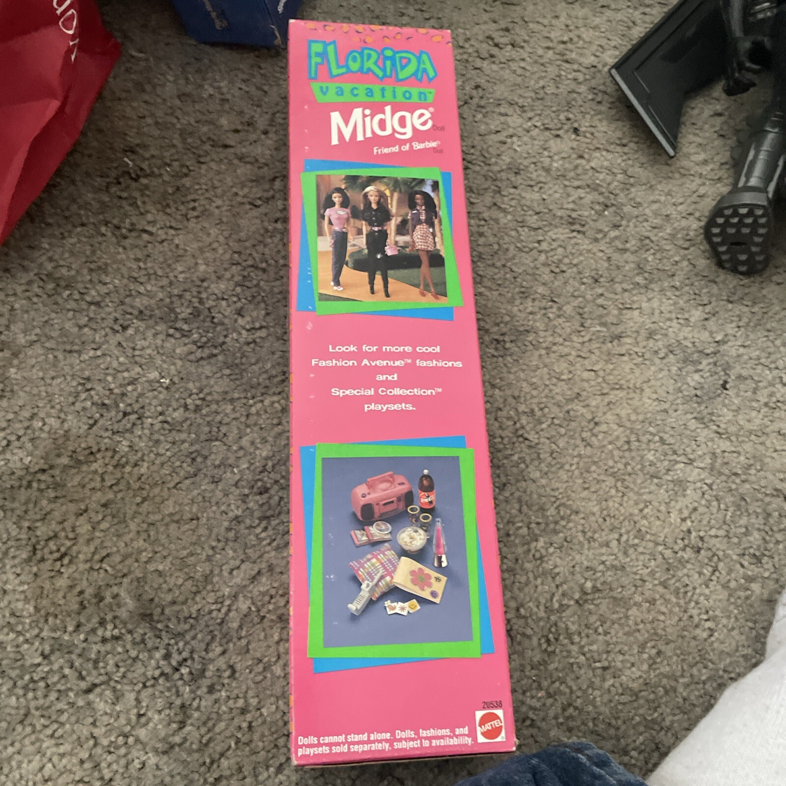 1998 Mattel Florida Vacation Midge Barbie Doll No. 20538 for sale ...