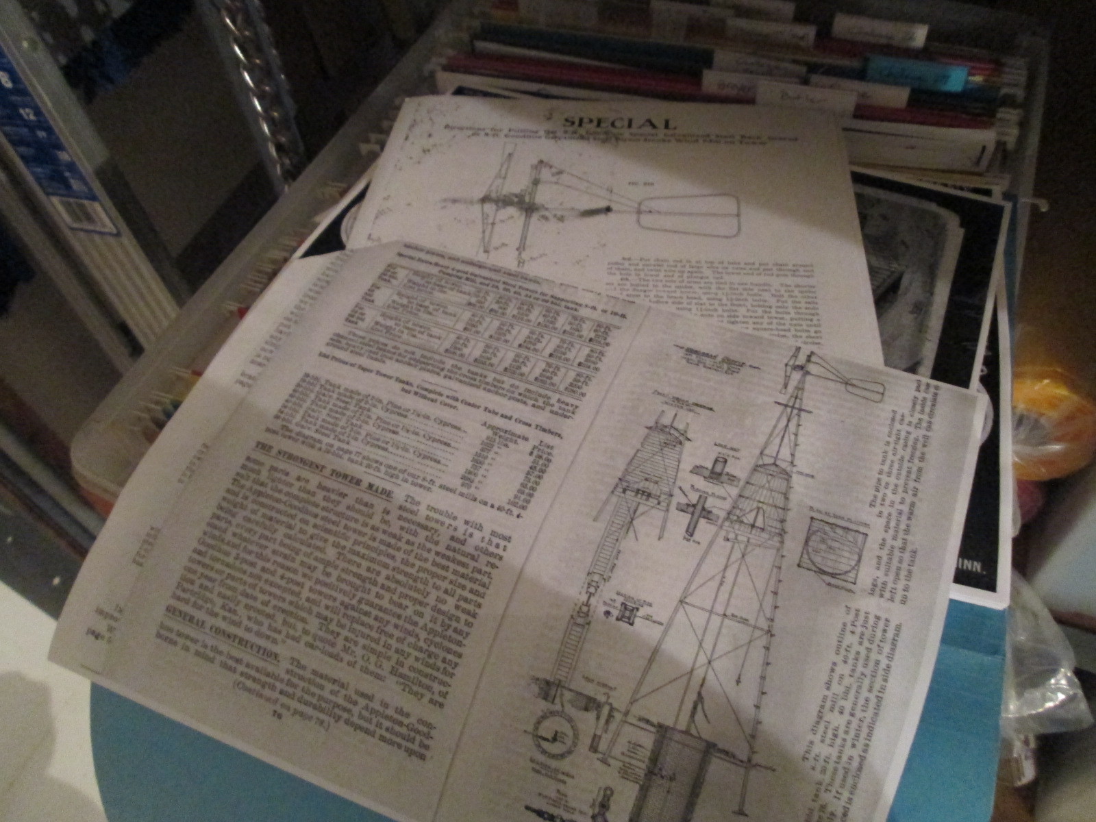 Goodhue Special Windmill Erecting Guide & Diagram | eBay