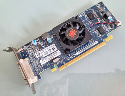 AMD Radeon HD 6350 Grafikkarte 512MB DDR2 PCI-e Low Profile DMS-59 (2 ...