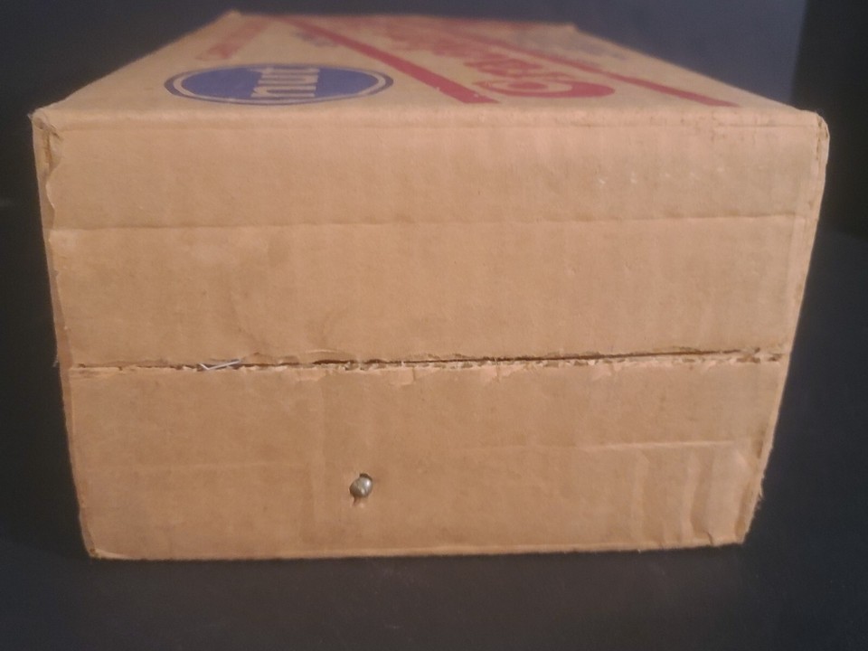 Vintage RARE EMPTY Cracker Jack Carry Out Cardboard Box Carton | eBay