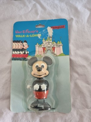 Tomy Walt Disney Productions Mickey Mouse Vintage Wind Up Walking Toy ...