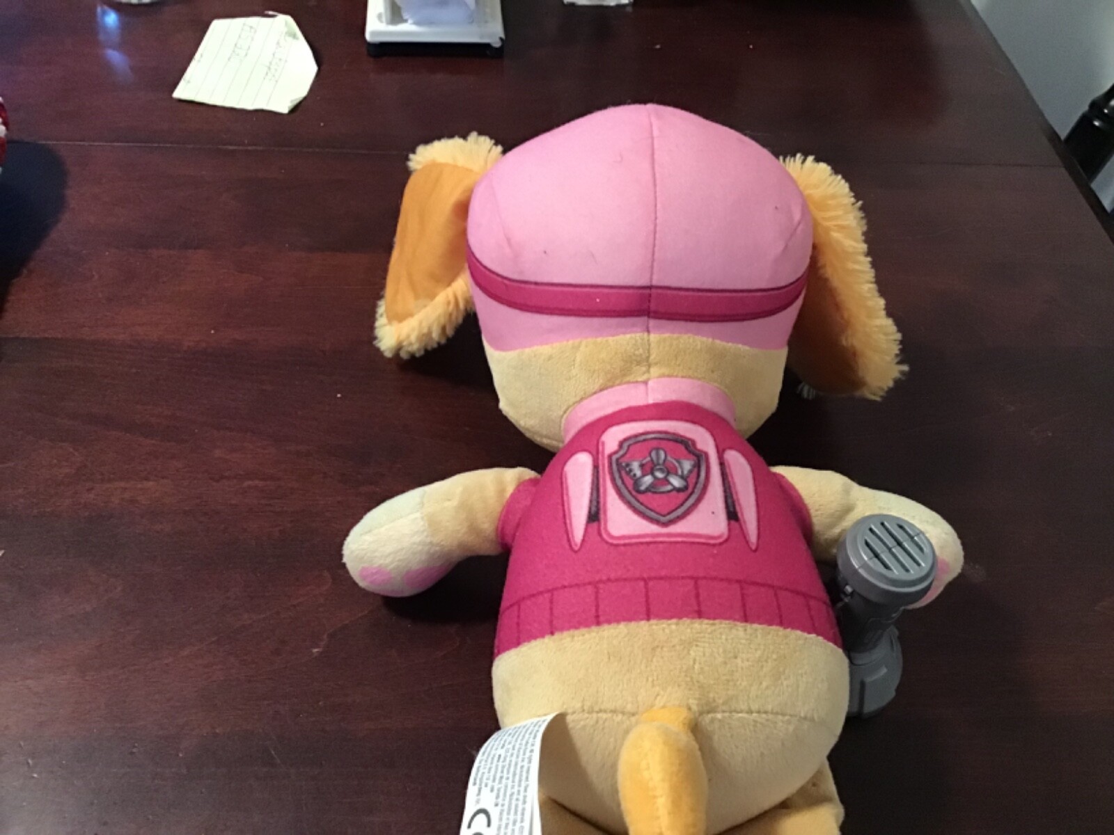 Paw Patrol Skye Plush Stuffed Animal Snuggle Up Flashlight Light Sounds ...