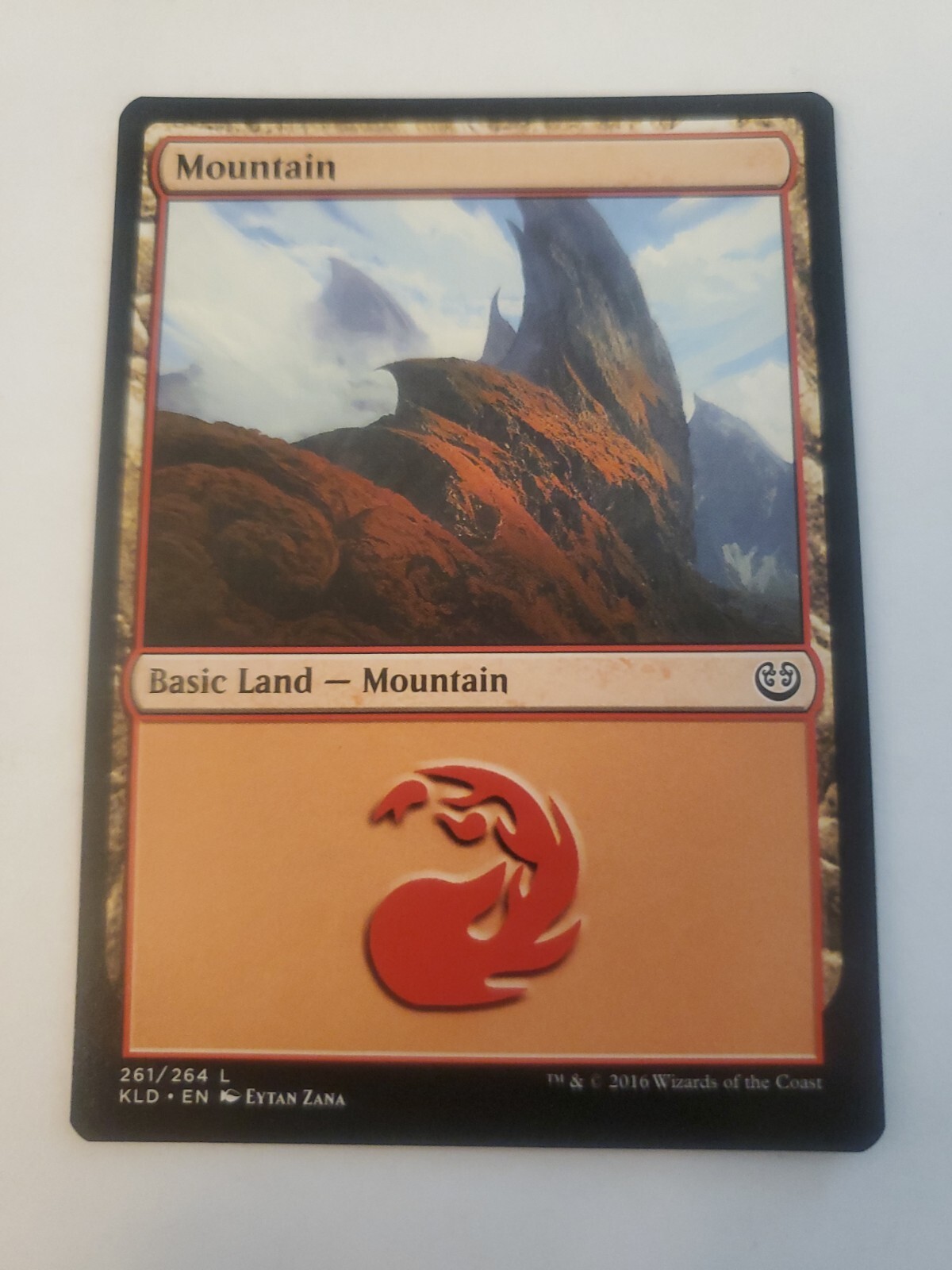 MTG Mountain Kaladesh 261/264 Regular Land | eBay