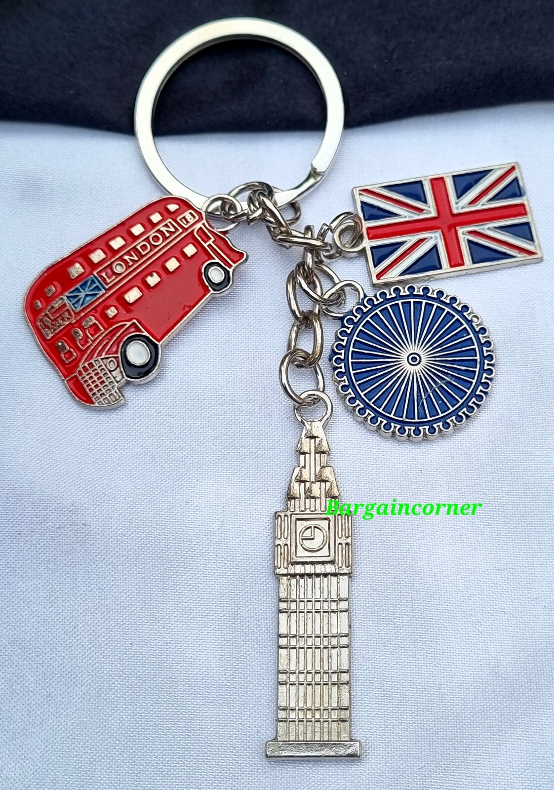 England London Souvenir Keychain (N15) Keyring Gift Unique Design Bag ...