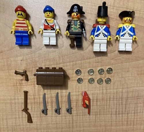 Lego vintage pirates 6251 Pirate Mini Figures (Sea Mates) complet | eBay
