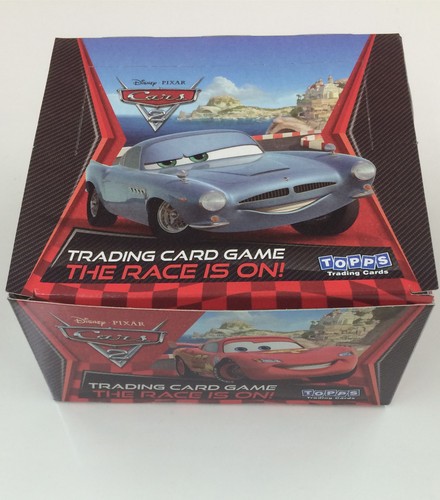 *Topps Disney PIXAR Cars 2 Card Game Booster Box (50 packs)-Great item ...