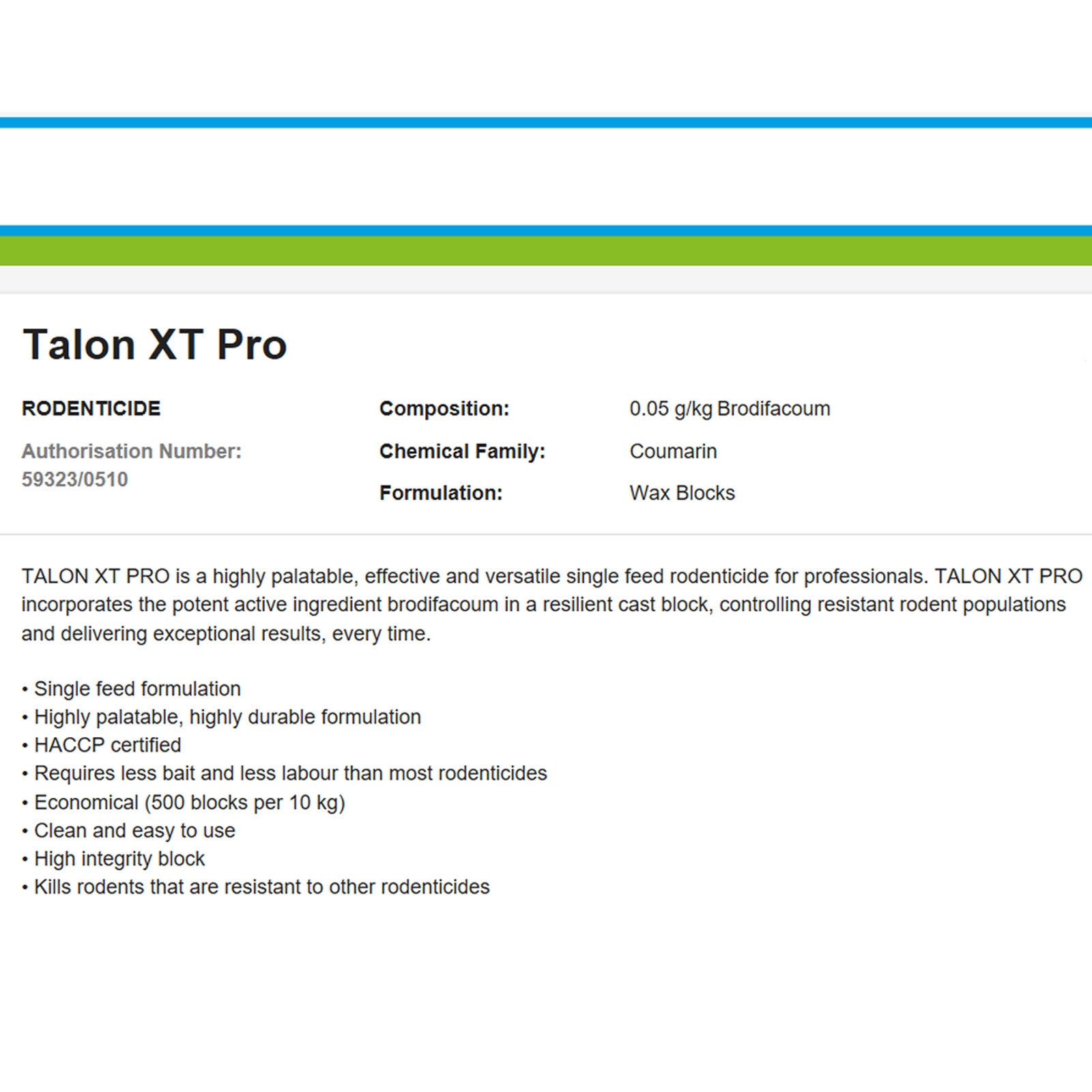 Talon Wax Blocks - 10kg (TWB10XT) for sale online | eBay