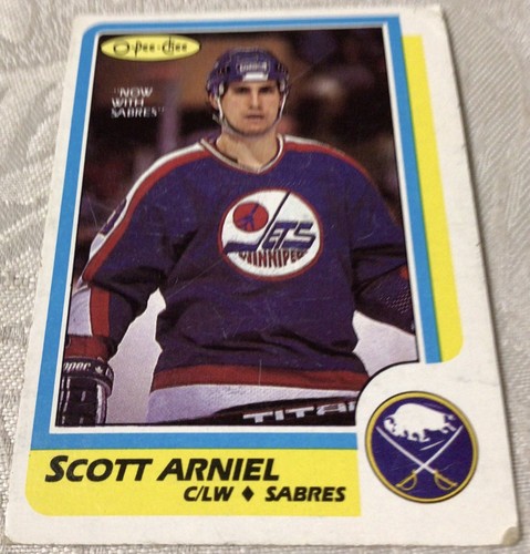 Ice Hockey Card 0 Pee Chee 1986-87 Scott Arniel Winnipeg Jets #194 | eBay