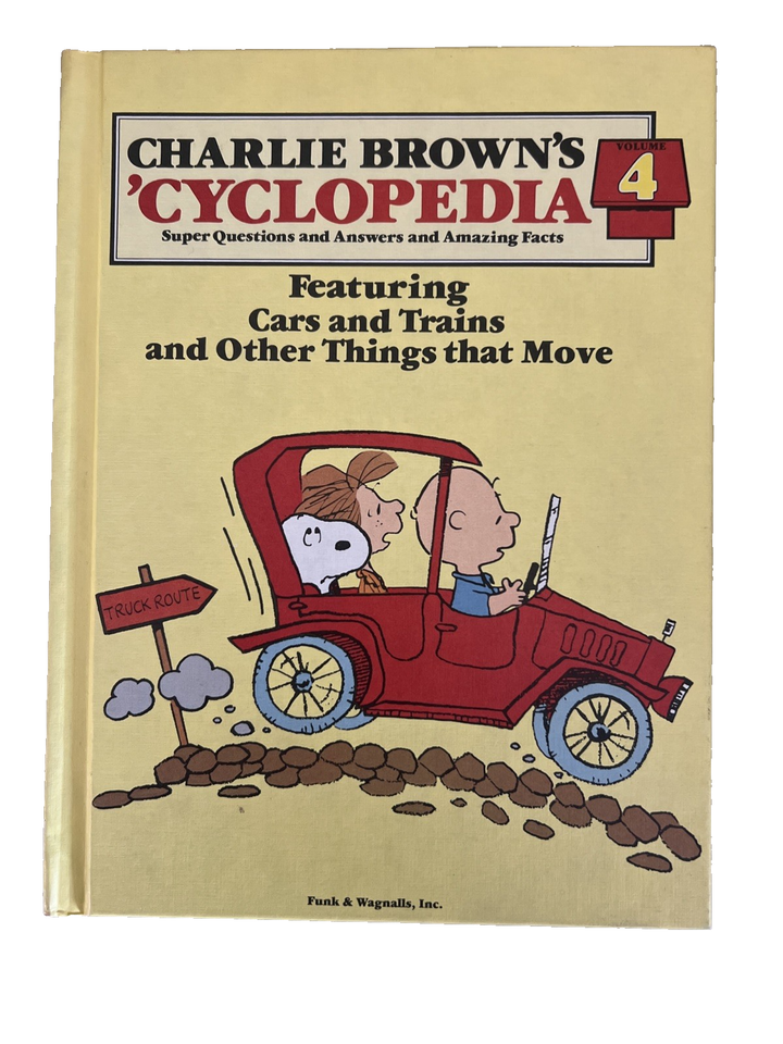 CHARLIE BROWN'S 'Cyclopedia Complete Set Vol 1-15, Hardcover, 1980-'81 ...