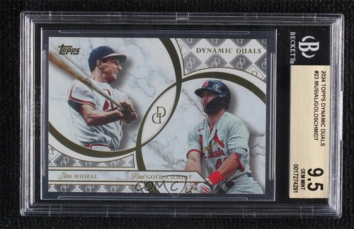 2024 Dynamic Duals Online Exclusive Stan Musial Paul Goldschmidt #23 ...