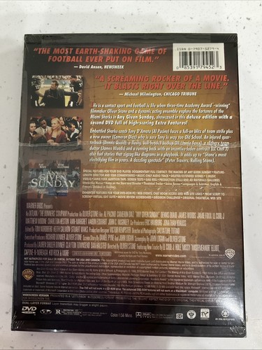Any Given Sunday (DVD, Special Edition Director's Cut) BRAND NEW ...