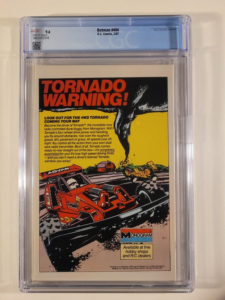 Batman #404 DC 1987 CGC 9.6 Frank Miller Year One Part 1. | eBay