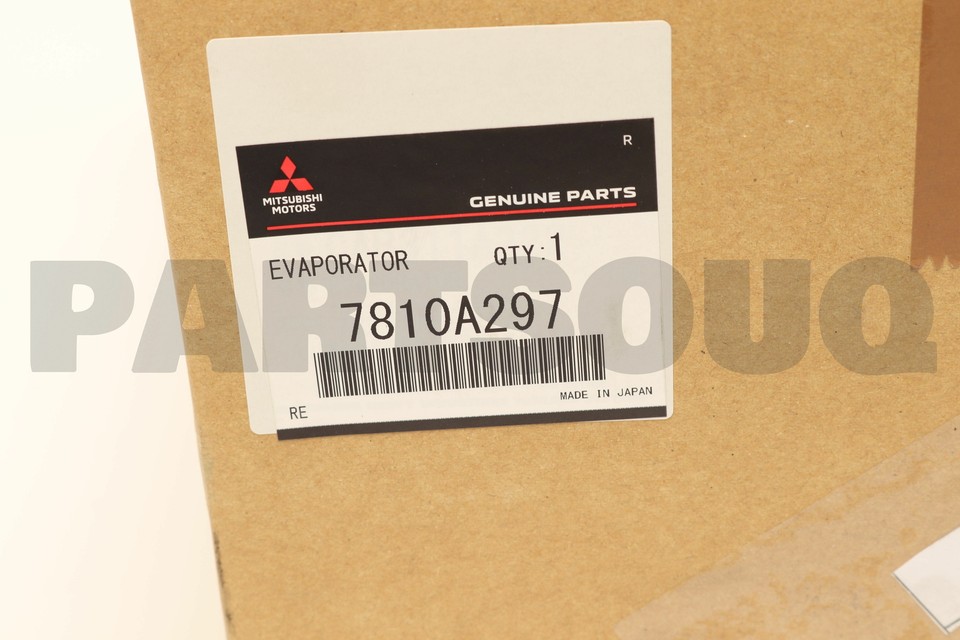 7810A297 Genuine Mitsubishi EVAPORATOR,A/C | eBay