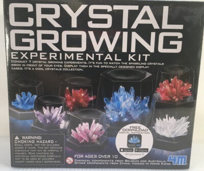 4M 5557 Crystal Growing Science Experimental Kit - Easy DIY Stem Toys ...
