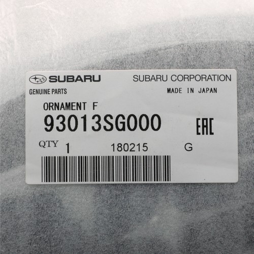 OEM 2014-2018 Subaru Forester Front Grille Star Emblem Decal NEW ...