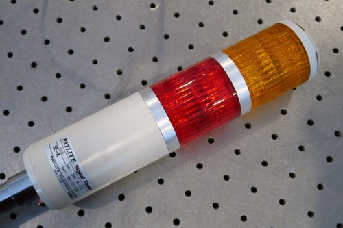 Patlite Signal Tower Beacon Light SE-A 24v AC/DC RED AMBER JAPAN | eBay