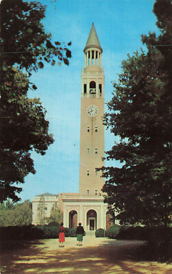 Postcard Morehead Patterson Bell Tower University Of North Carolina ...