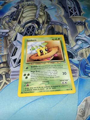 SUNKERN - Neo Genesis Set - 78/111 - Common - Pokemon Card - Unlimited ...