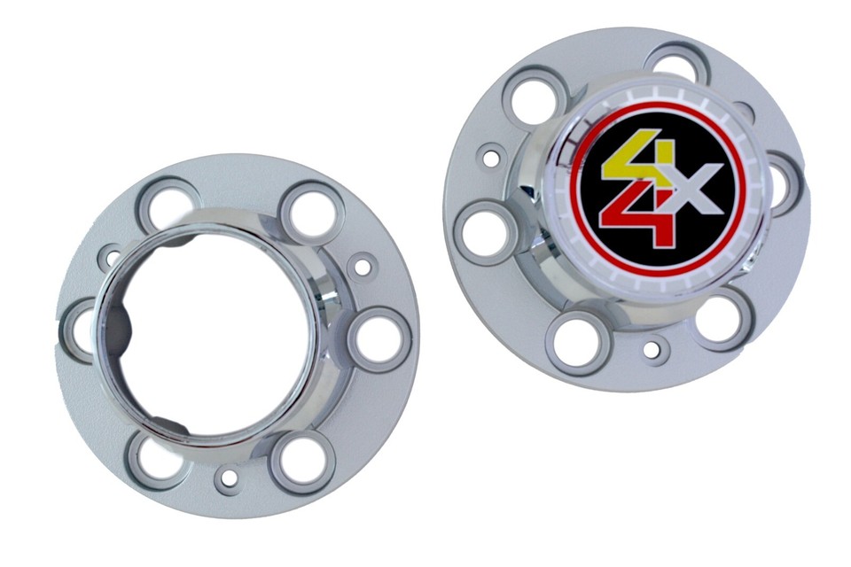 1977-1987 Chevy GMC K10 4wd Truck Chrome Rally Wheel Center Hub Caps 6 ...