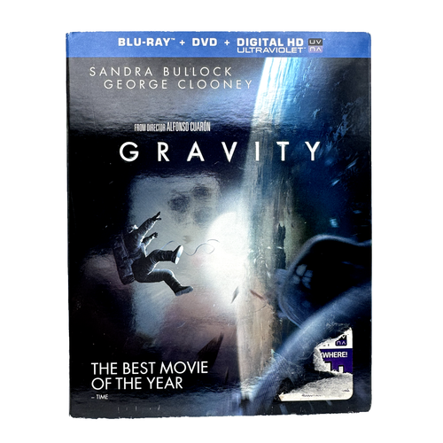 GRAVITY (2013) BLU-RAY / DVD Bullock Clooney Harris | eBay