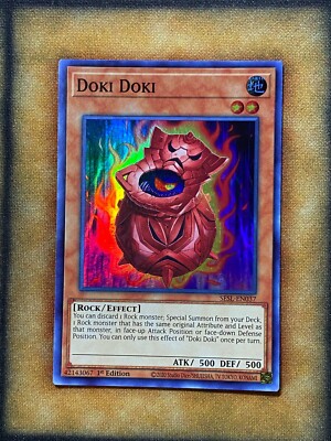 Yugioh Doki Doki SESL-EN037 Super Rare 1st Ed NM | eBay