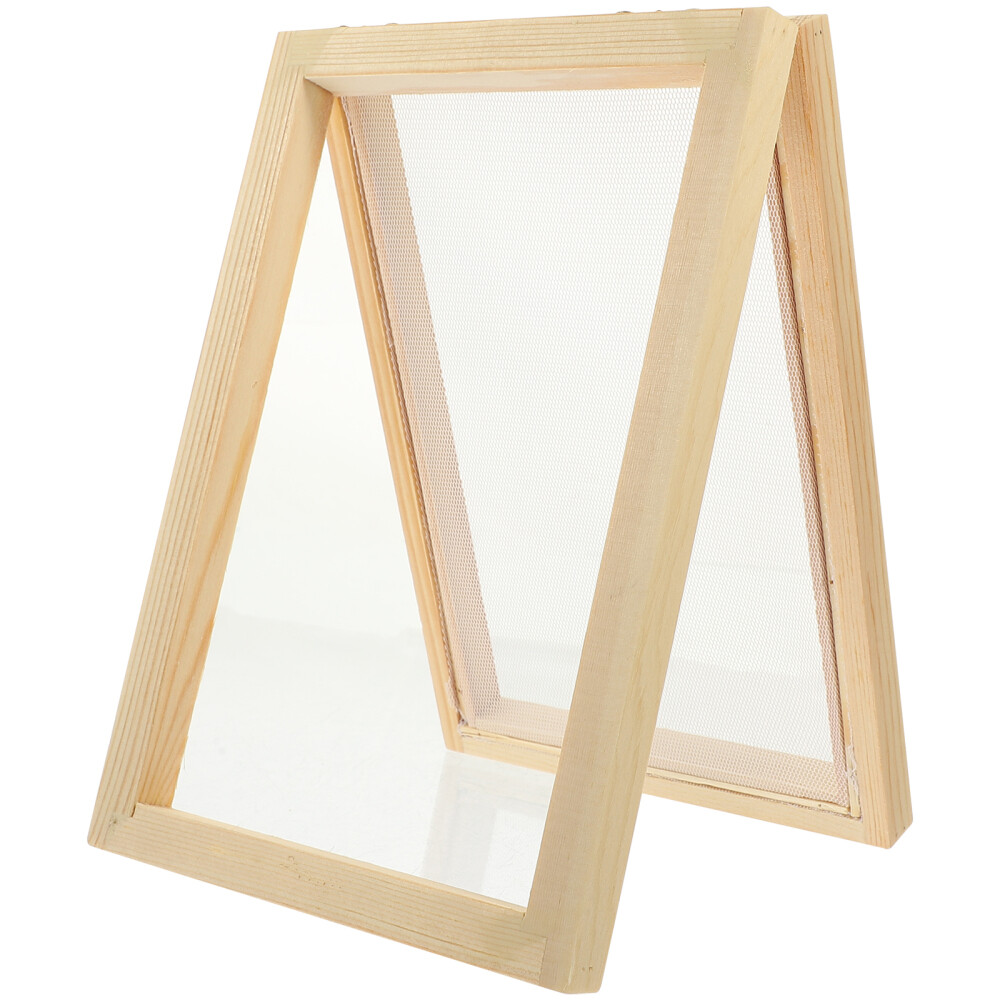 Paper Frame Wooden Child Student Papermaking Kit Screen DIY Crafting | eBay