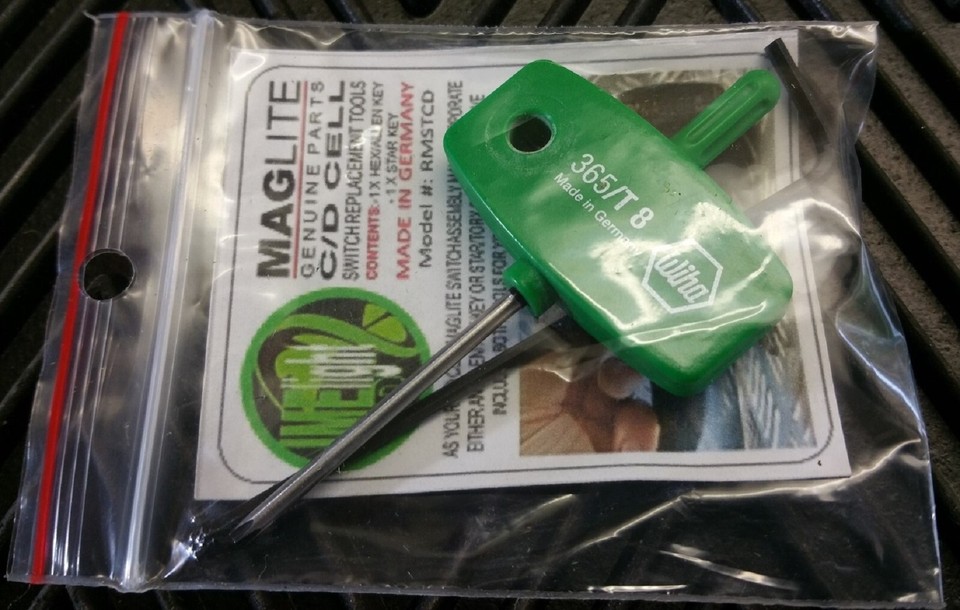 MAGLITE UPGRADE SWITCH ASSEMBLY D/DL PREFIX FLASHLIGHT TORCH GENUINE ...