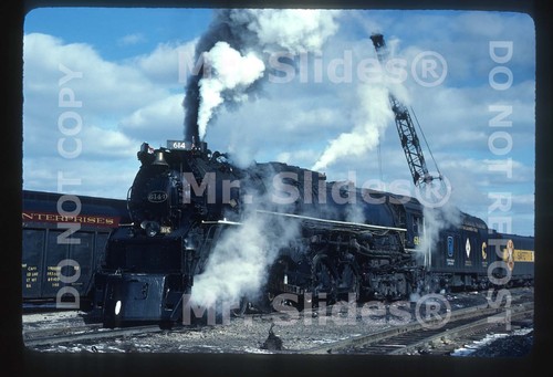 Original Slide C&O Chesapeake & Ohio /ACE 4-8-4 614T Huntington WV 1981 ...