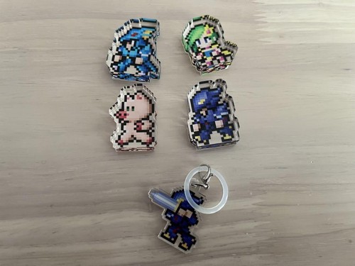 Final Fantasy Pixel Remaster Mini Acrylic Stand FF4 | eBay