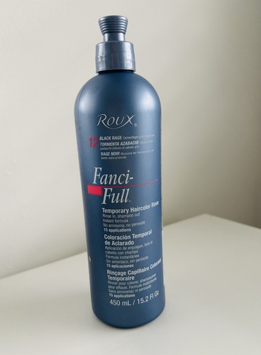 Roux Unisex Hair Color Rinse Black Rage 12 - 15.2oz 75724550124| eBay