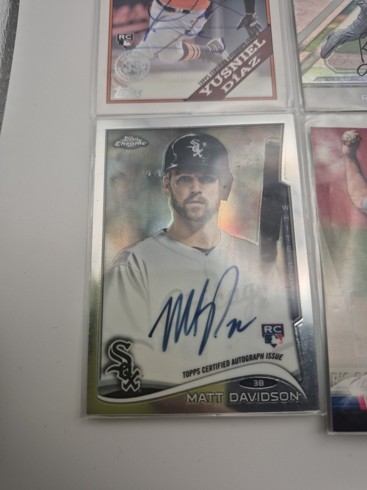 Topps Autographed Baseball Card Lot (10) | eBay