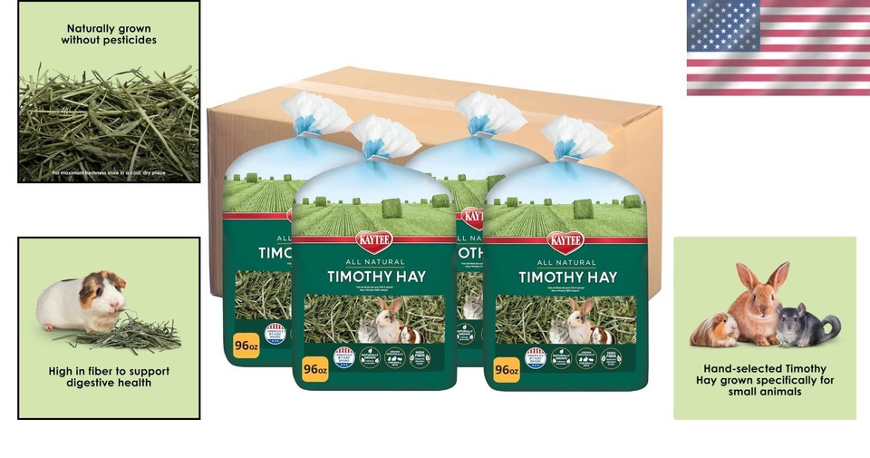 High Fiber Timothy Hay for Rabbits & Guinea Pigs | eBay