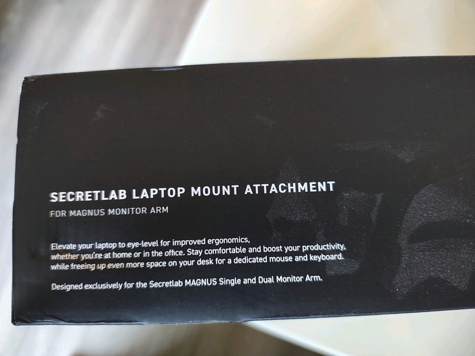 Secret Lab Laptop Mount Attachment - Brand New | eBay UK