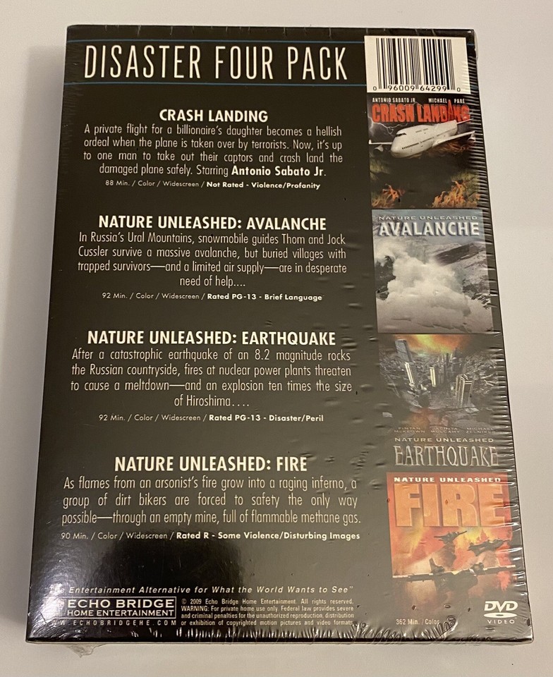 NEW Disaster Collectors Set (DVD, 2009, 2-Disc Set) Sealed 96009642990 ...