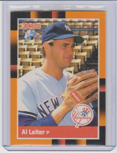 1988 Donruss Baseball's Best Rookie Card #132 Al Leiter New York ...