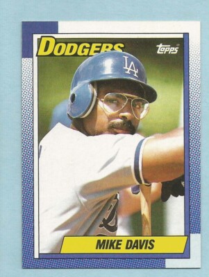 1990 Topps Baseball Mike Davis #697 Los Angeles Dodgers CASE FRESH! | eBay